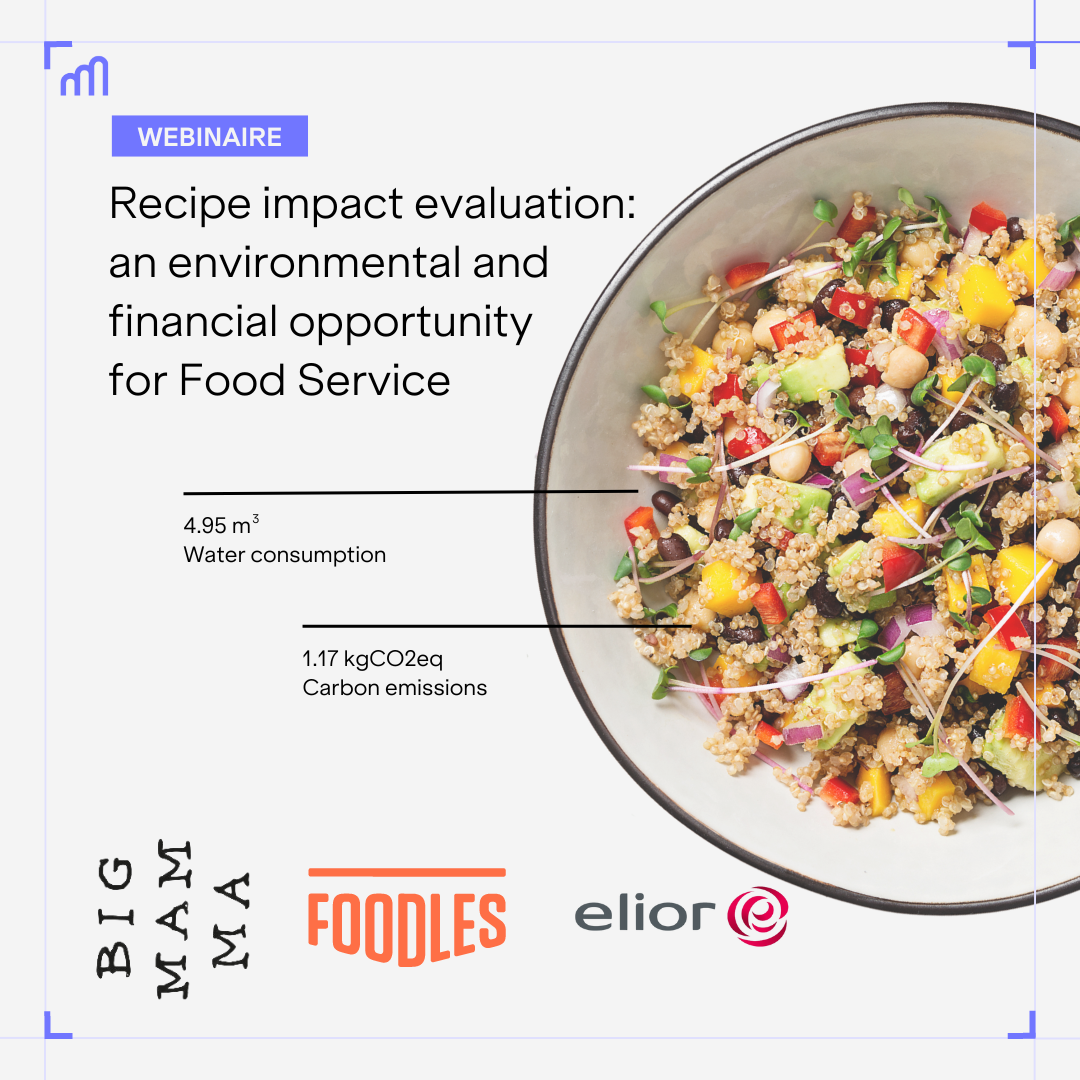Recipe Impact Evaluation in Food Service - Webinar