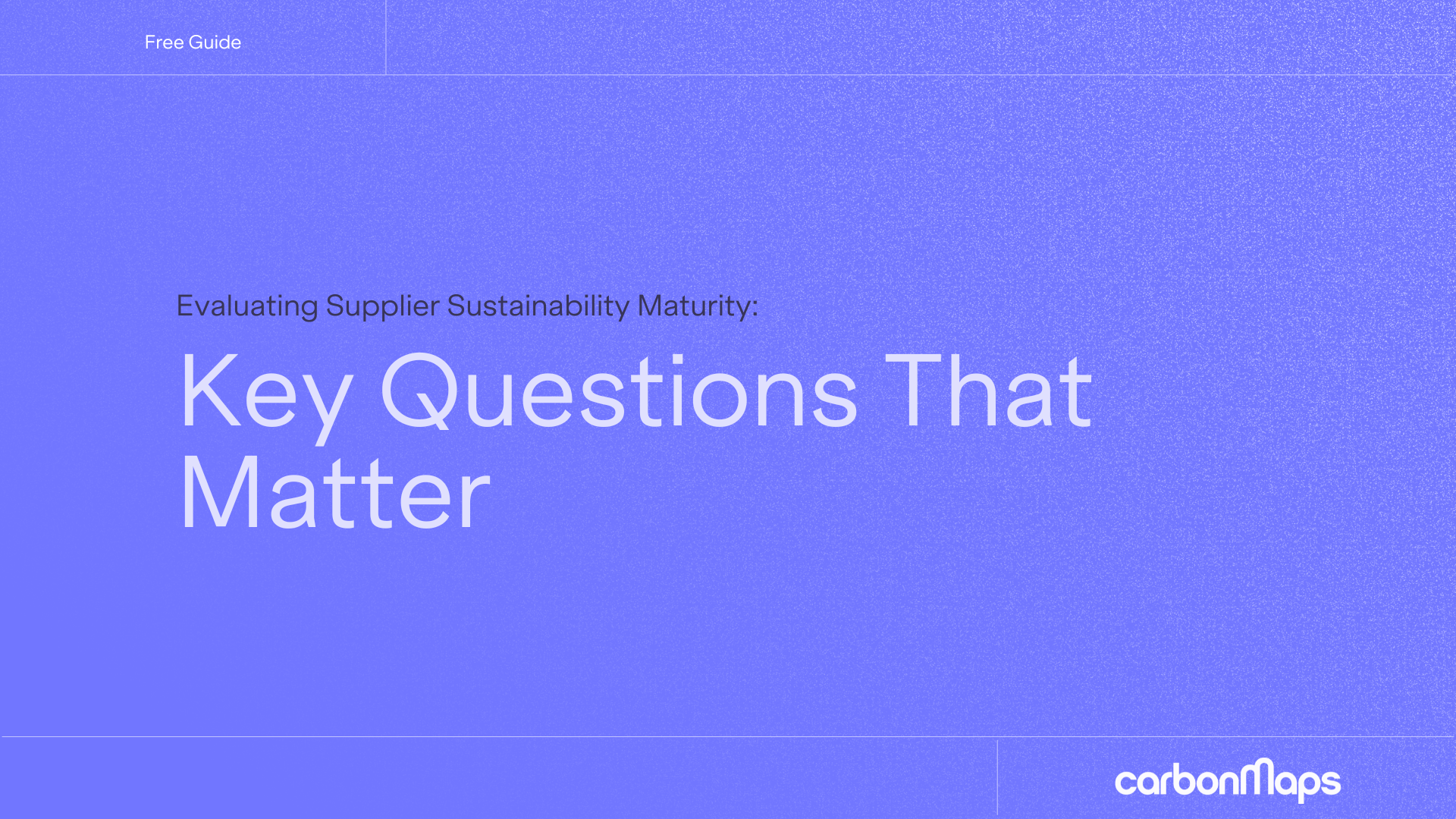 Key Questions that Matter - 2025 Free Guide
